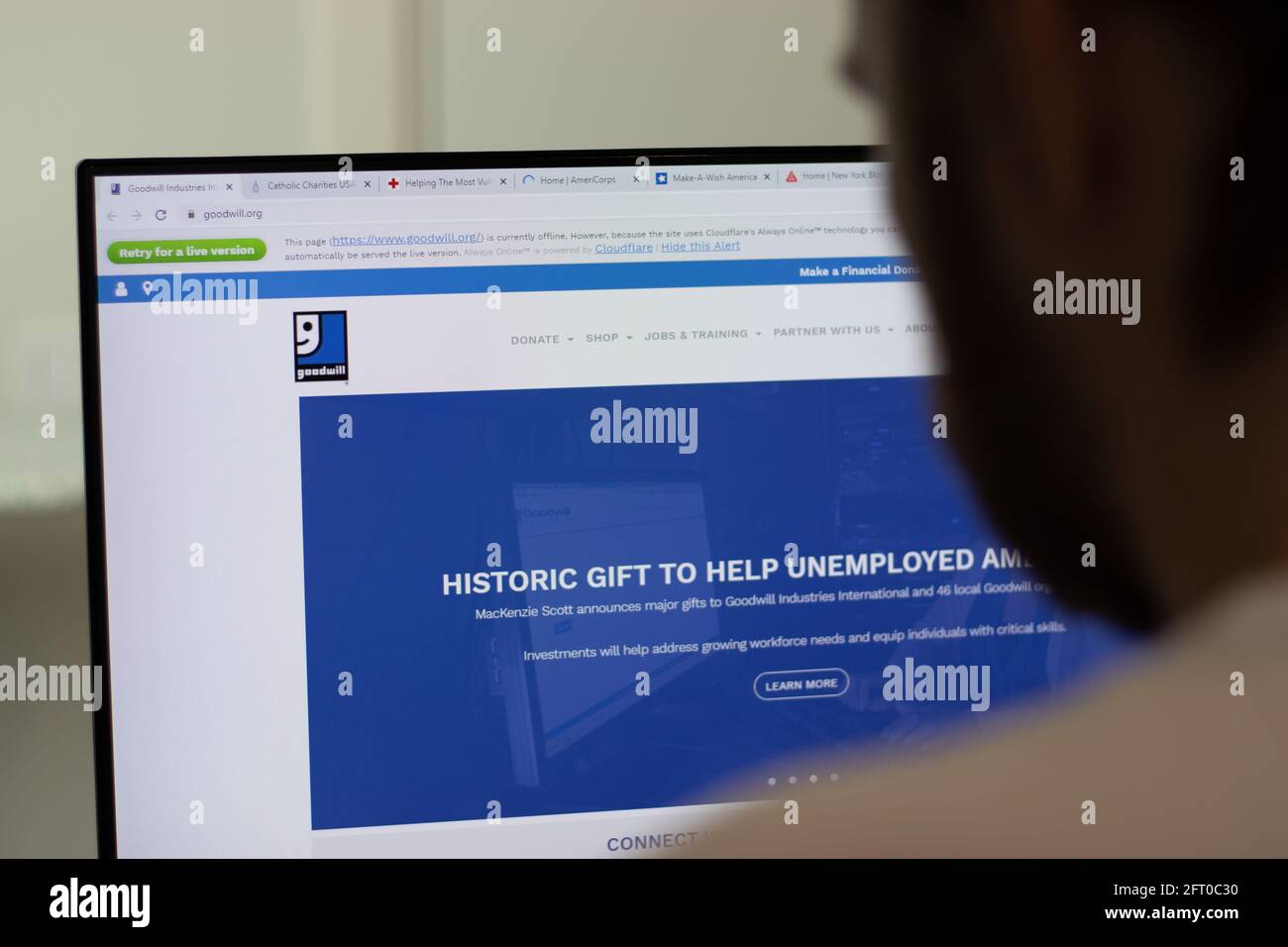 Goodwill logo hi-res stock photography and images - Alamy