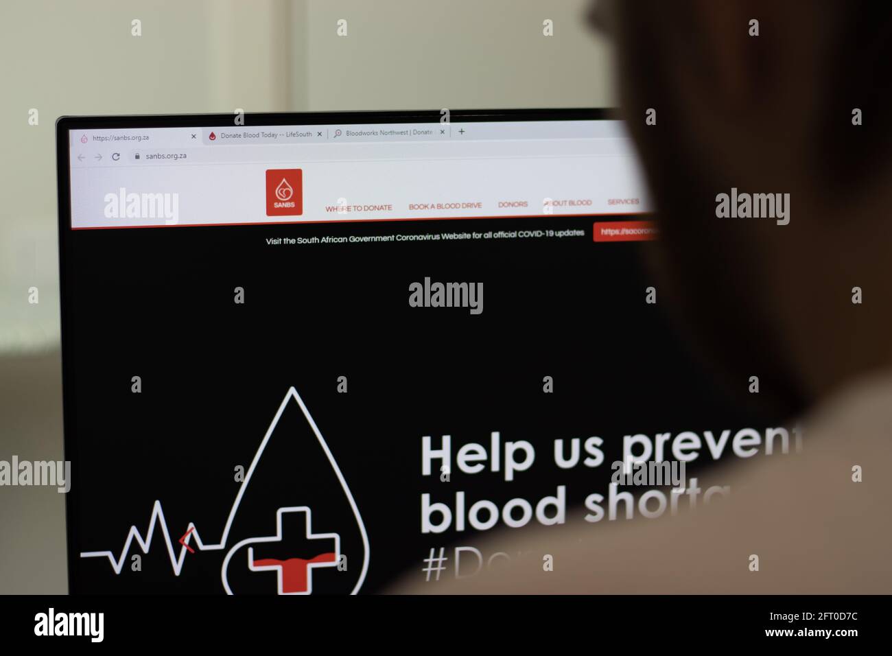 South african national blood service hi-res stock photography and ...