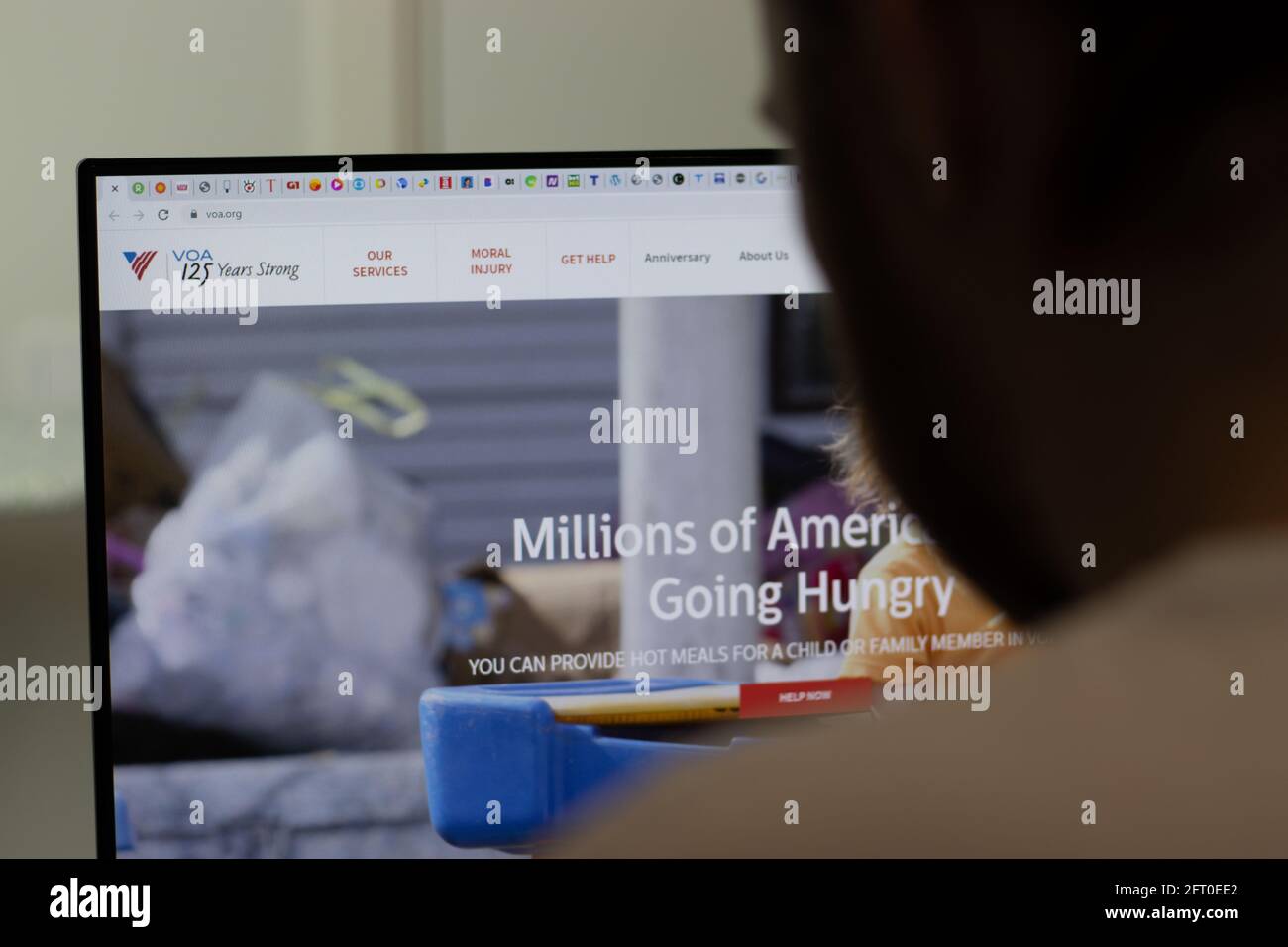 Voa business logo hi-res stock photography and images - Alamy