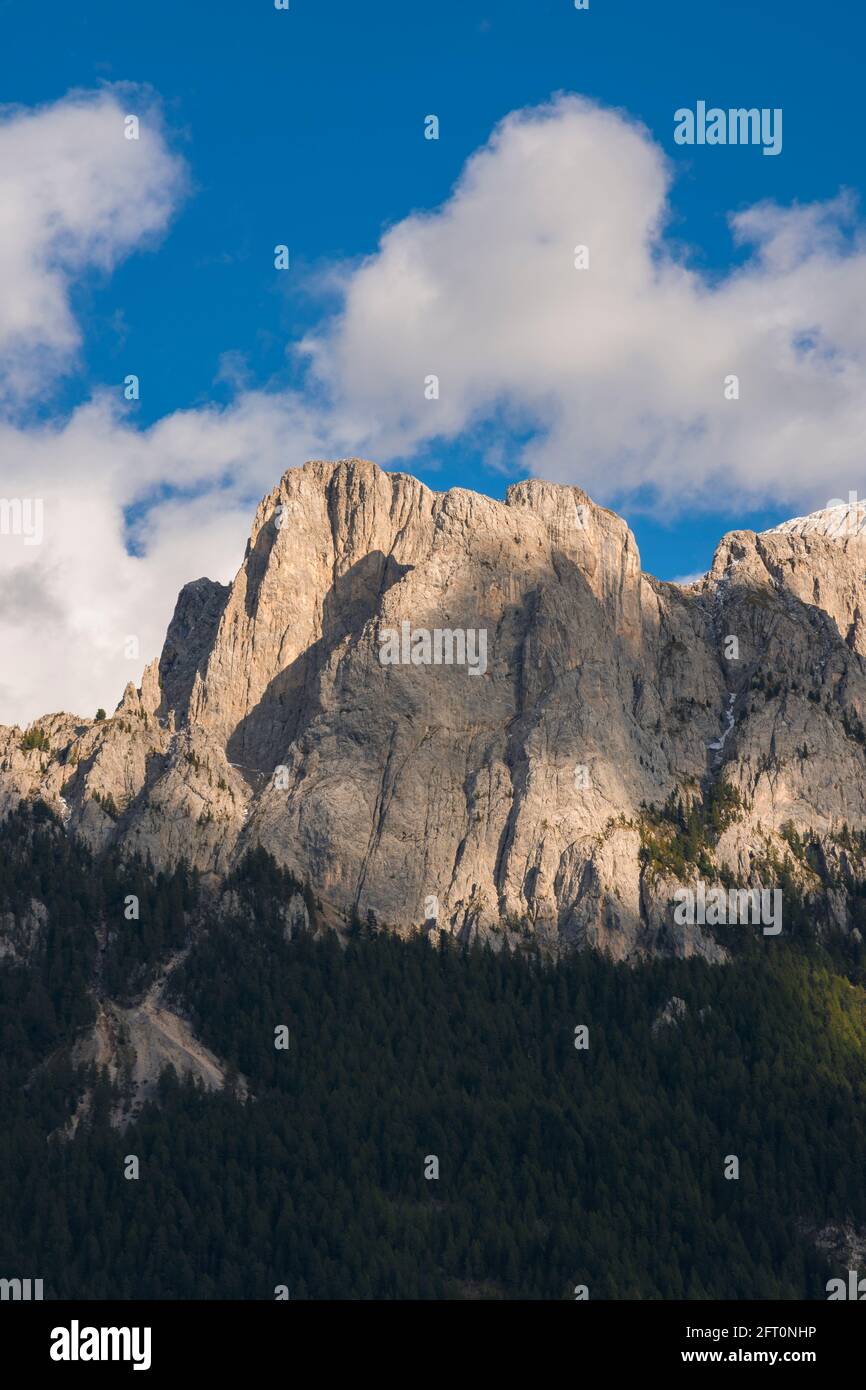 landscape and mountain in vigo di fassa in Trentino Alto Adige ...