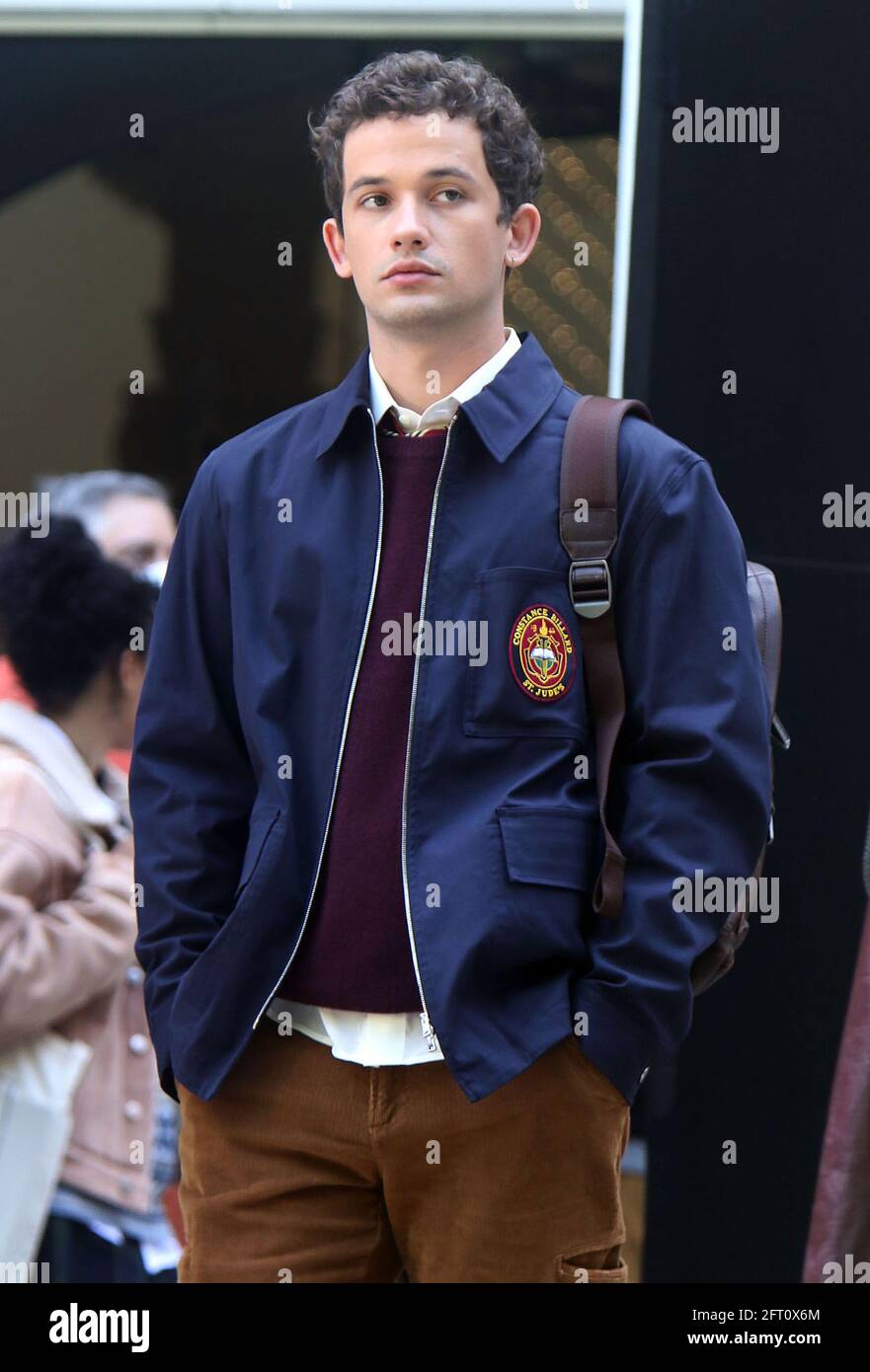 NEW YORK, NY- MAY 20: Eli Brown on the set of the new HBO Max series ...