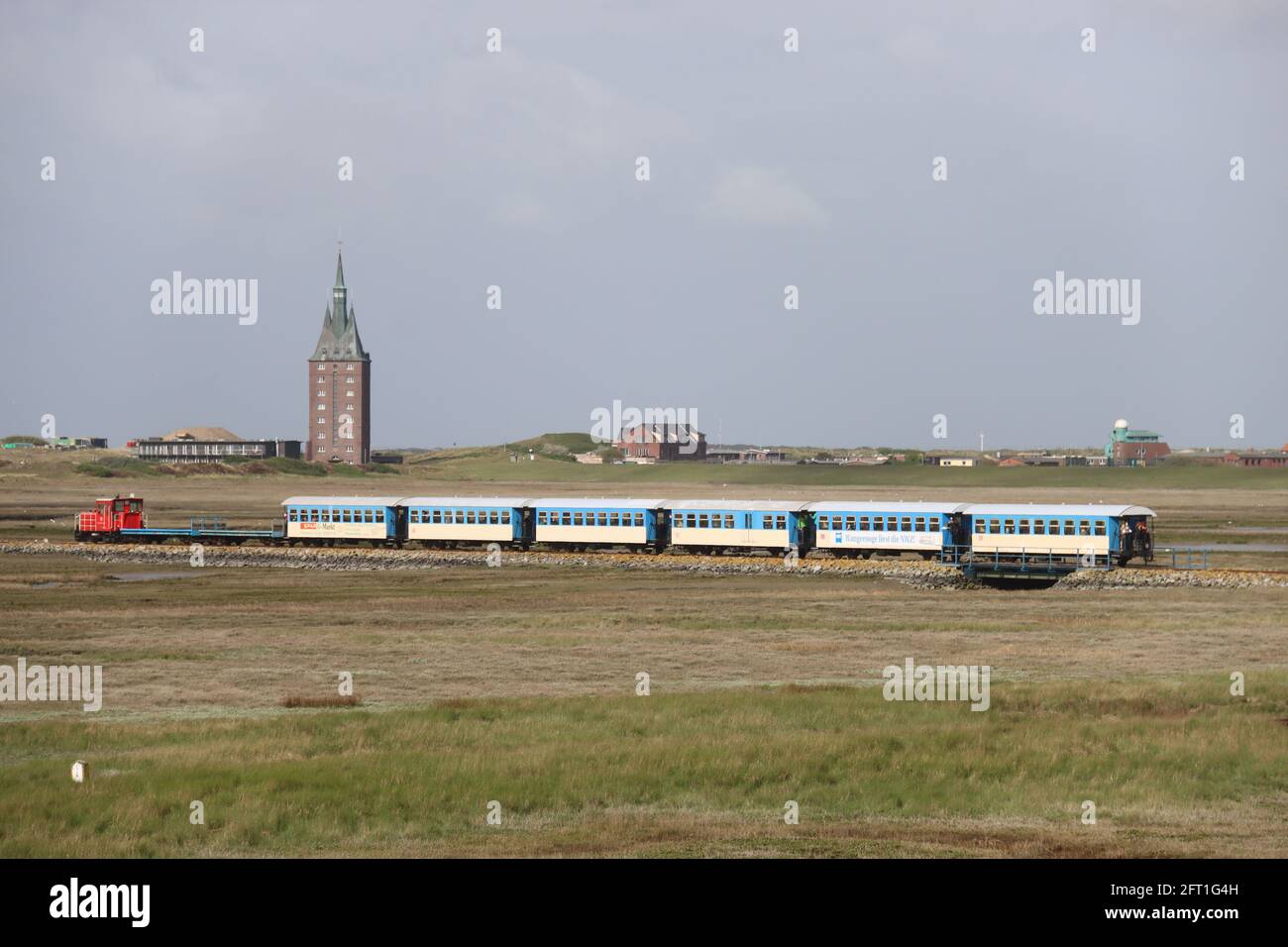 Wangerooge island railway hi-res stock photography and images - Alamy
