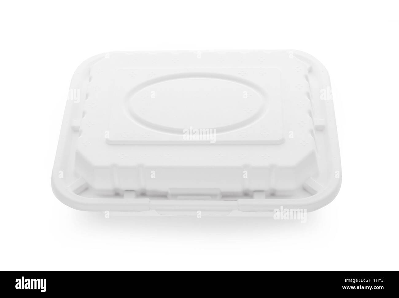 Paper food box on white background Stock Photo - Alamy