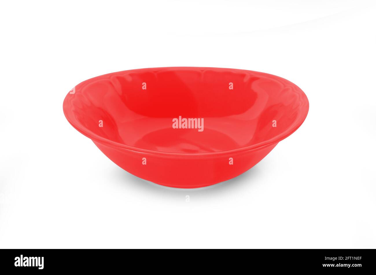 color bowl isolated on white background Stock Photo - Alamy
