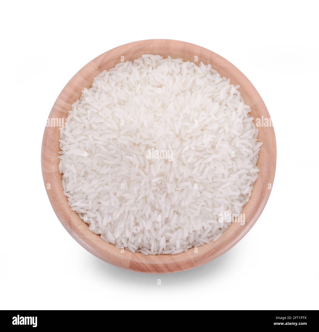 Cooked thai jasmine white rice Cut Out Stock Images & Pictures - Alamy