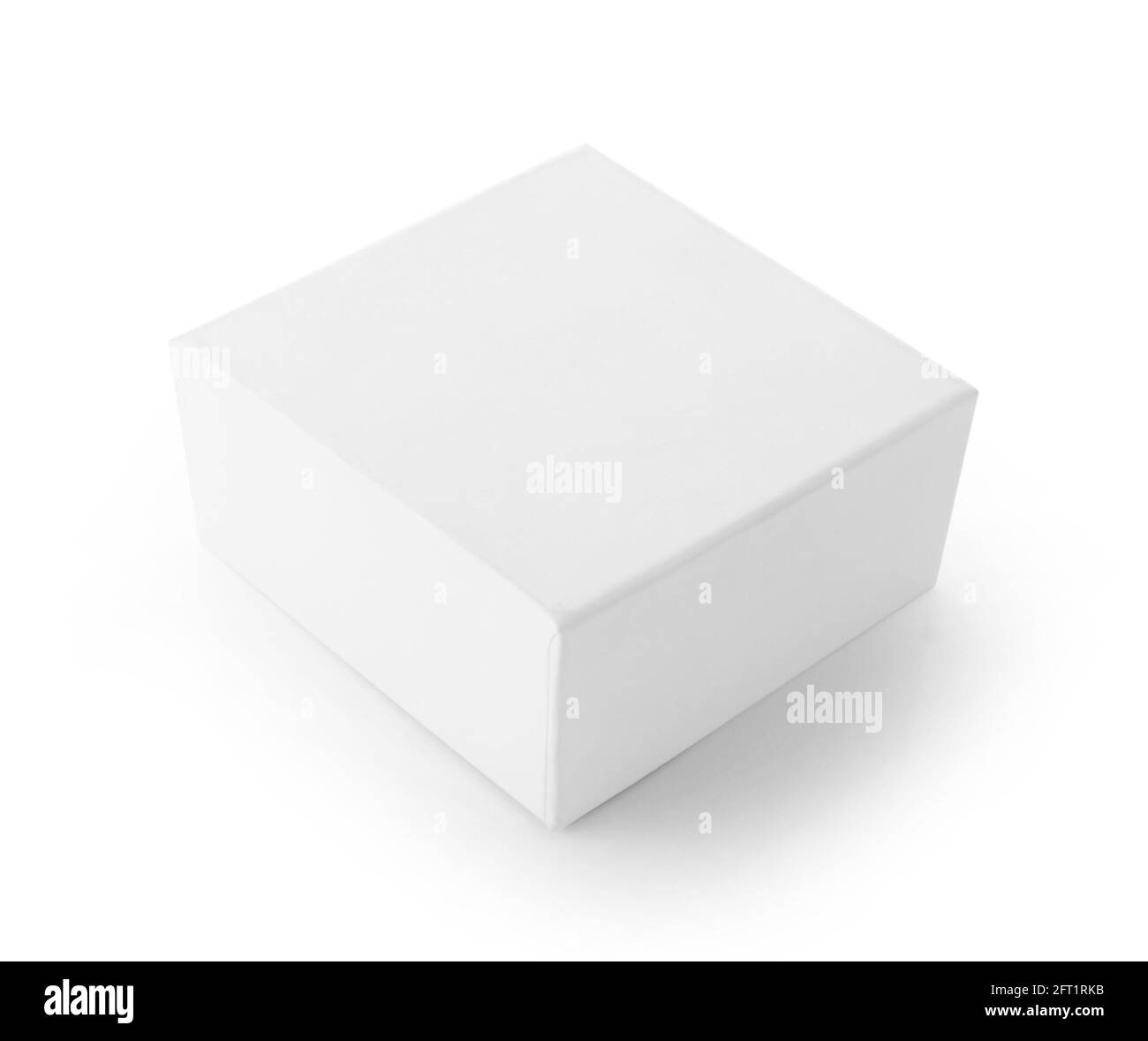 close up of a white box on white background Stock Photo - Alamy