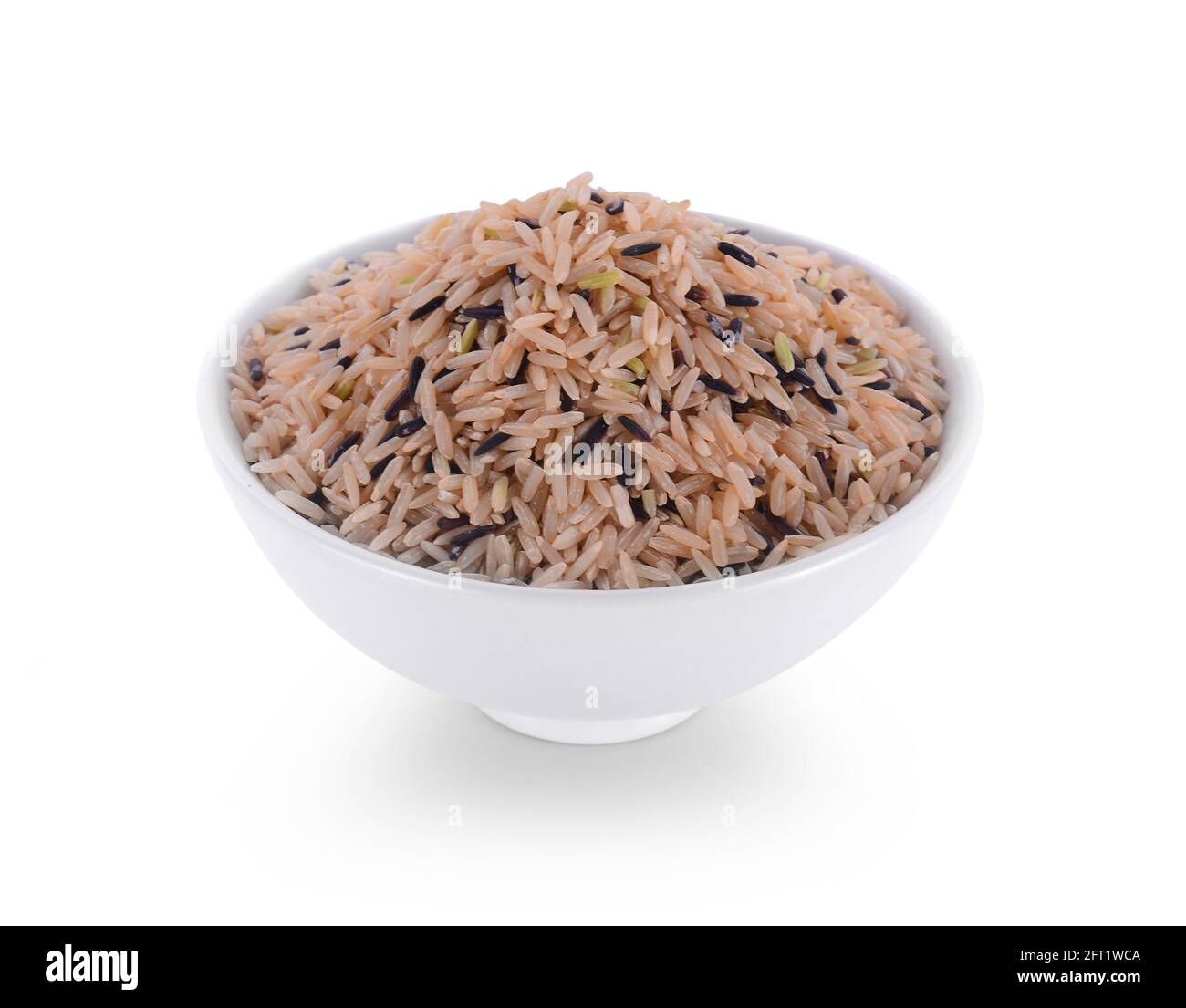 Cooked thai jasmine white rice Cut Out Stock Images & Pictures - Alamy