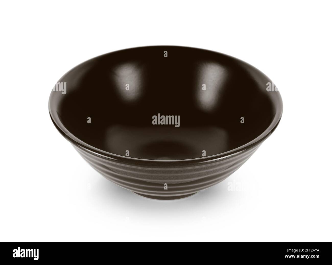 empty bowl isolated on white background Stock Photo - Alamy