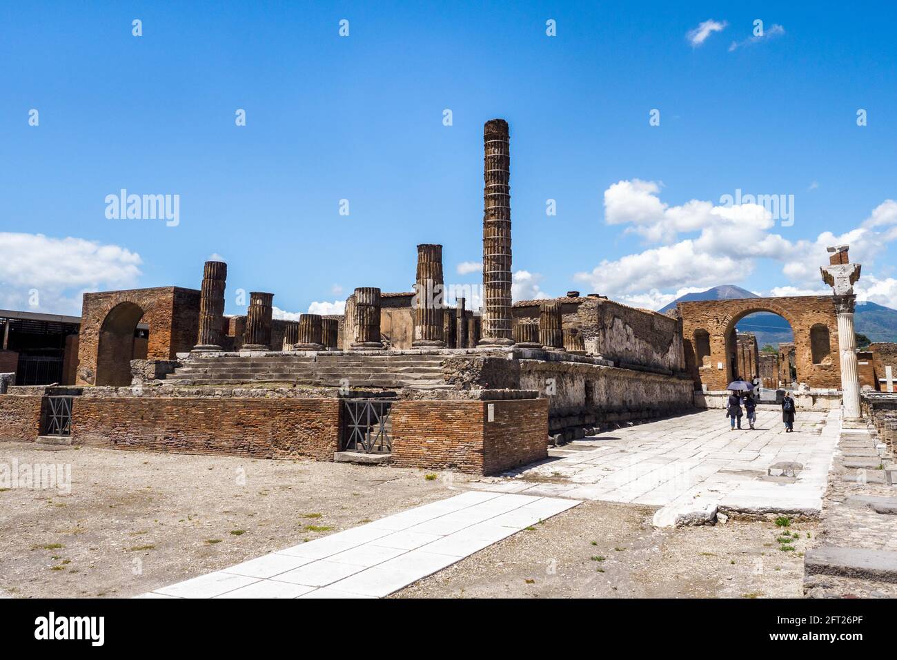 The Temple of Jupiter in the north side of the Forum, dedicated to the ...