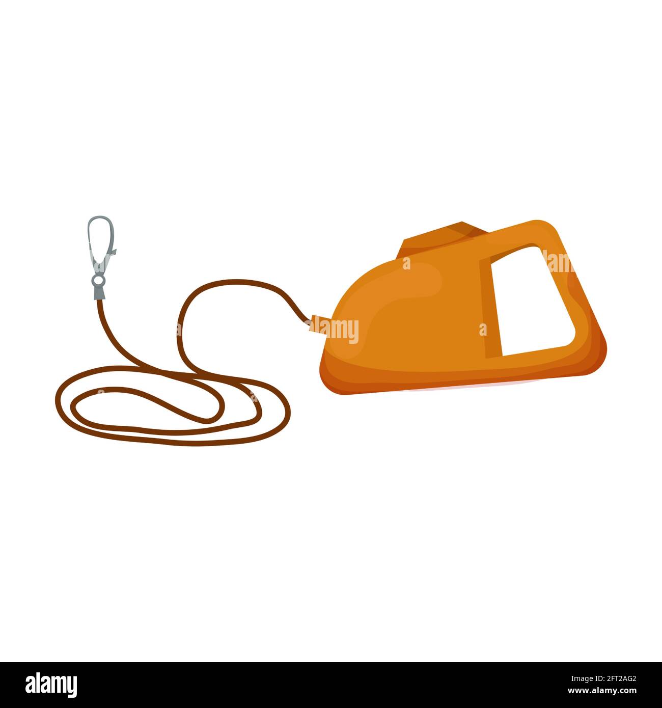 Dog leash on hook Stock Vector Images - Alamy