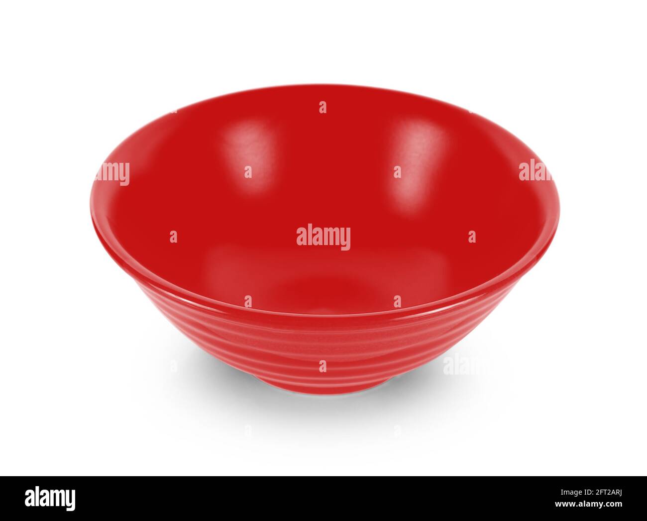empty bowl isolated on white background Stock Photo - Alamy