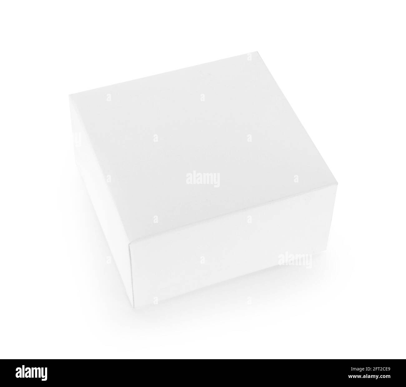 paper white box on white background Stock Photo - Alamy
