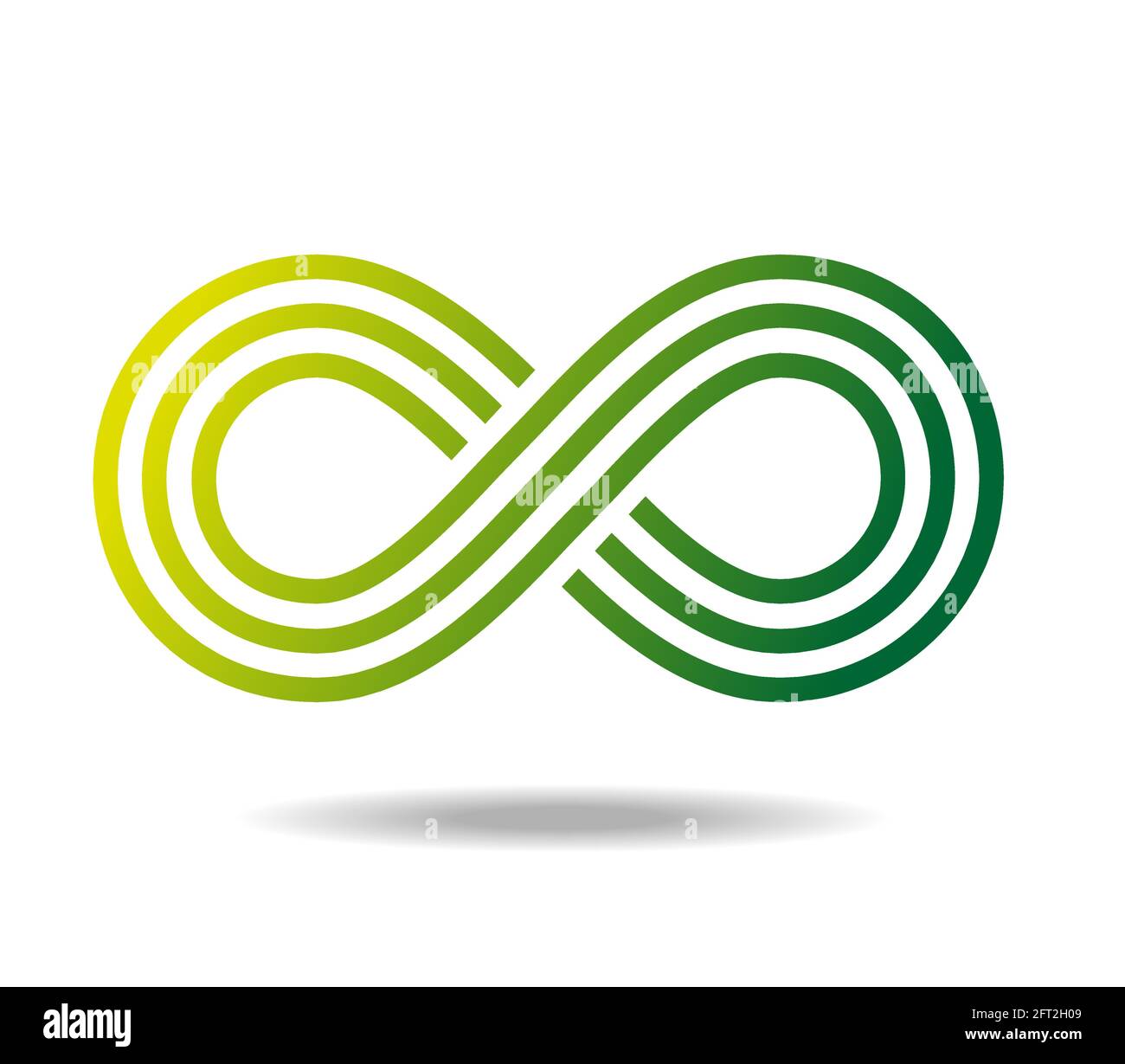 Green Infinity Sign