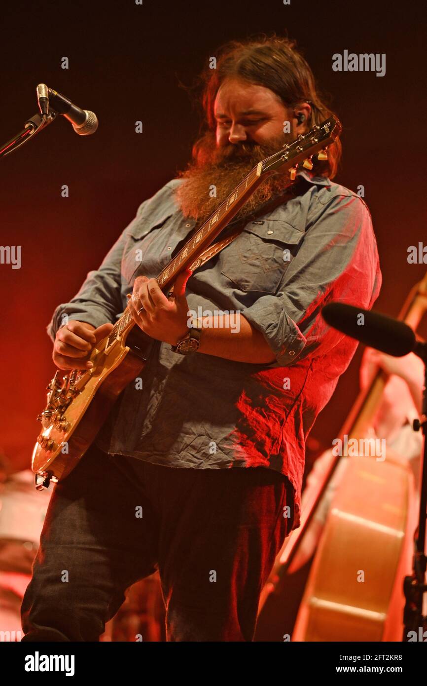 Delray Beach. 20th May, 2021. Mike Harris of Old Crow Medicine Show ...