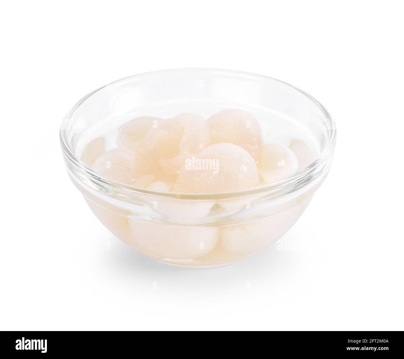 Longan syrup in glass on white background Stock Photo - Alamy