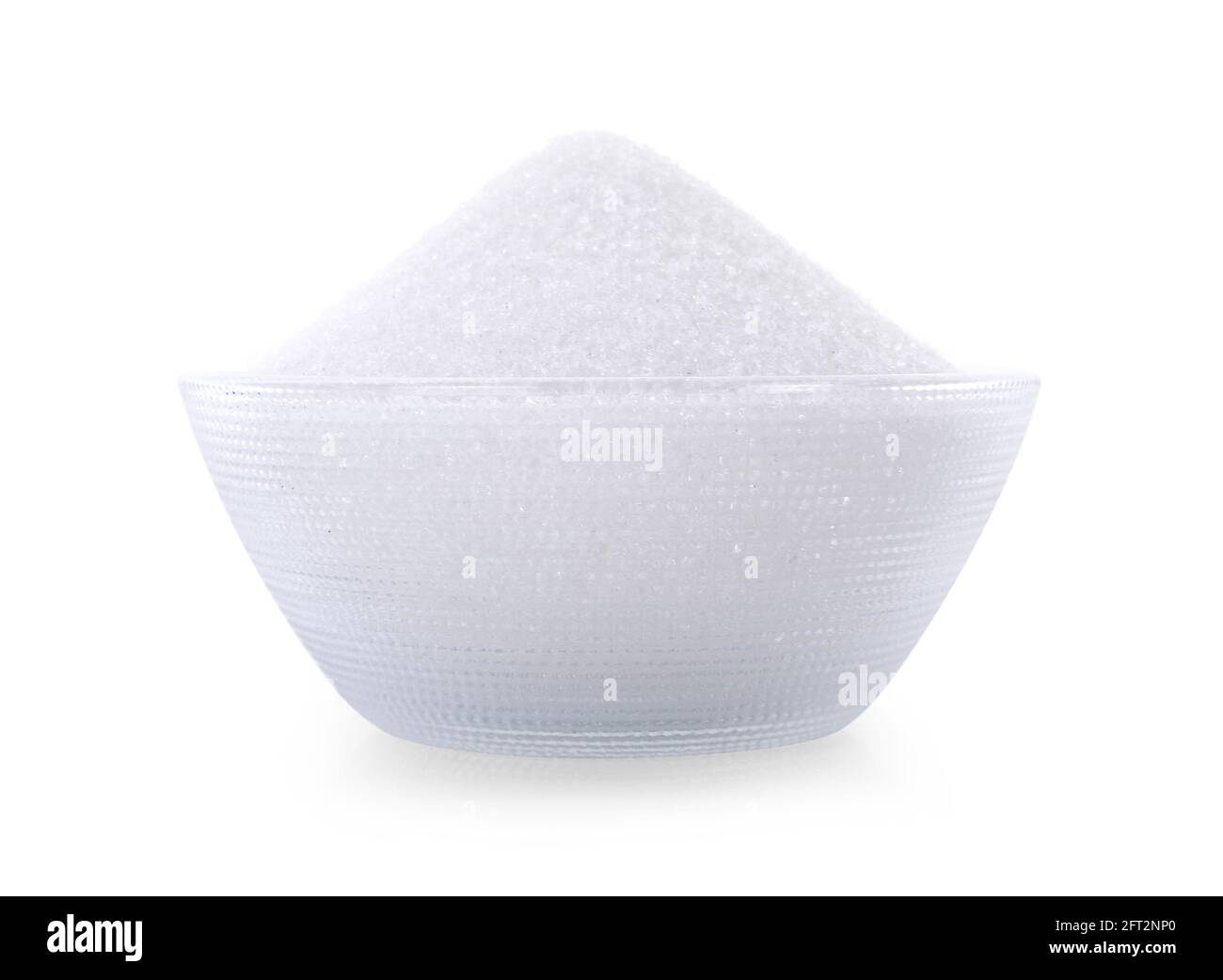 white sugar isolated on white background Stock Photo - Alamy