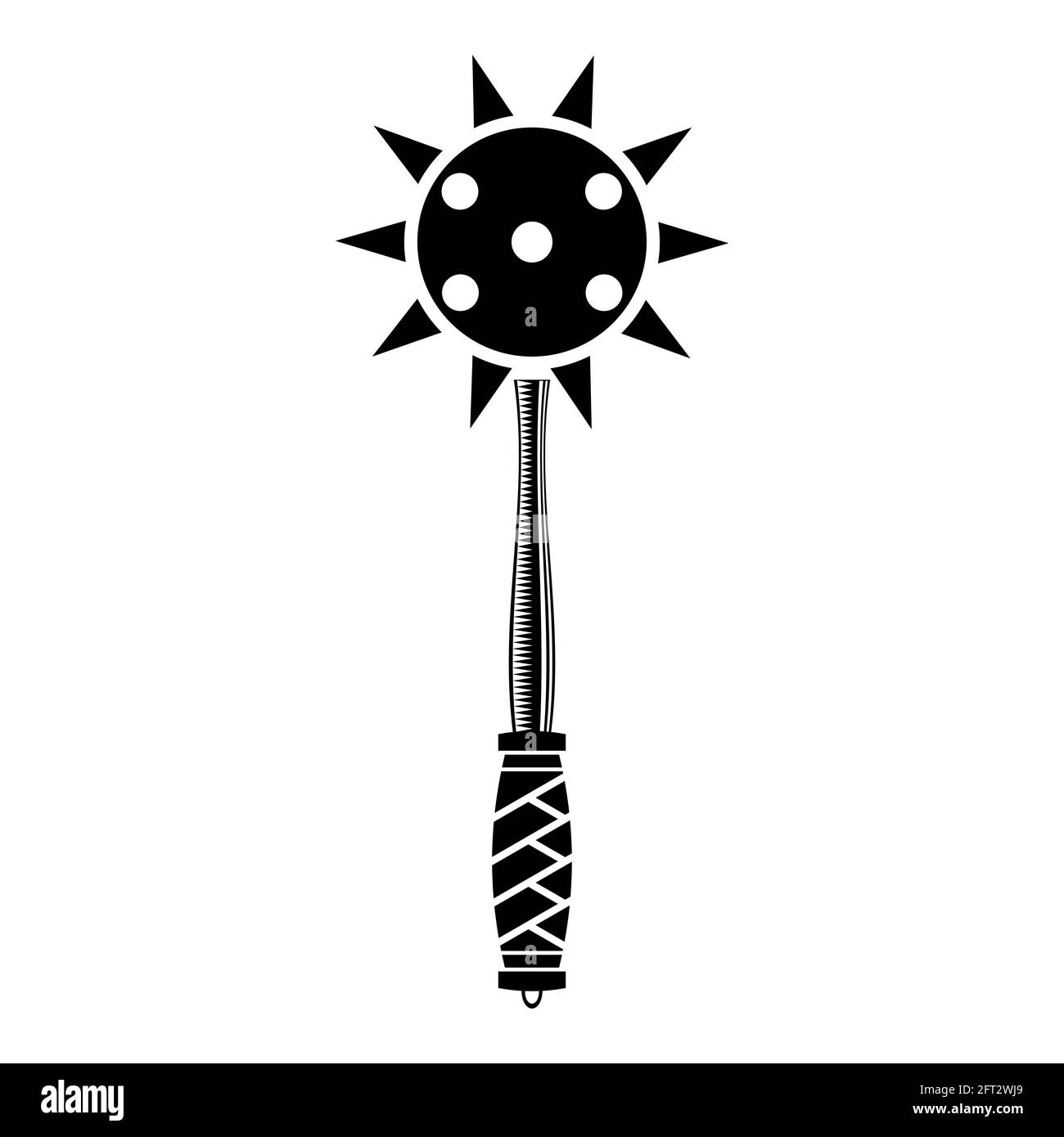 Spiked metal ball Stock Vector Images - Alamy