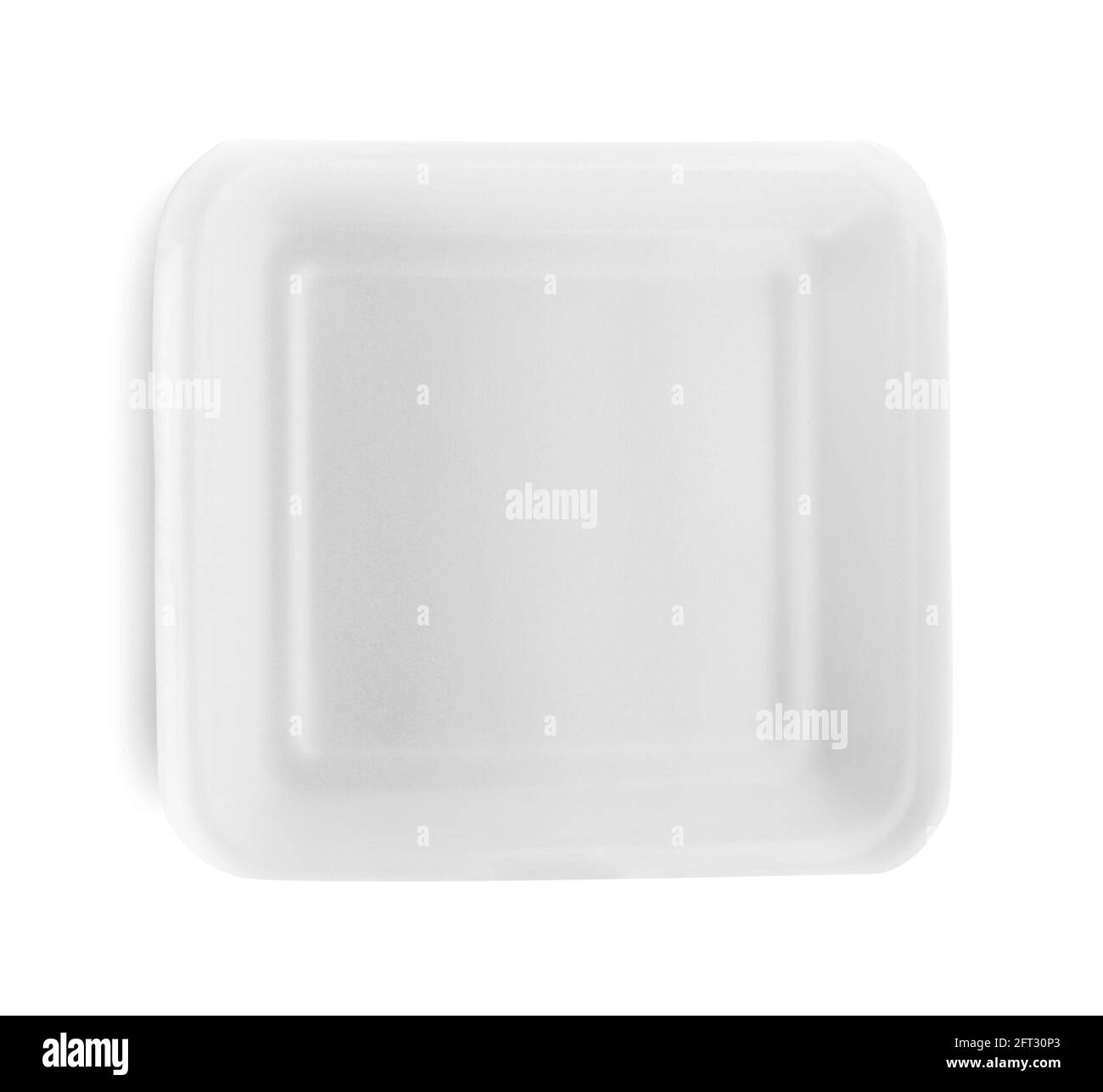 Foam box isolated on white background Stock Photo - Alamy
