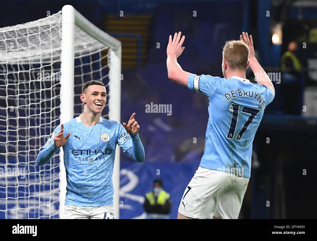 File photo dated 3-01-2021 of Manchester City's Phil Foden celebrates ...
