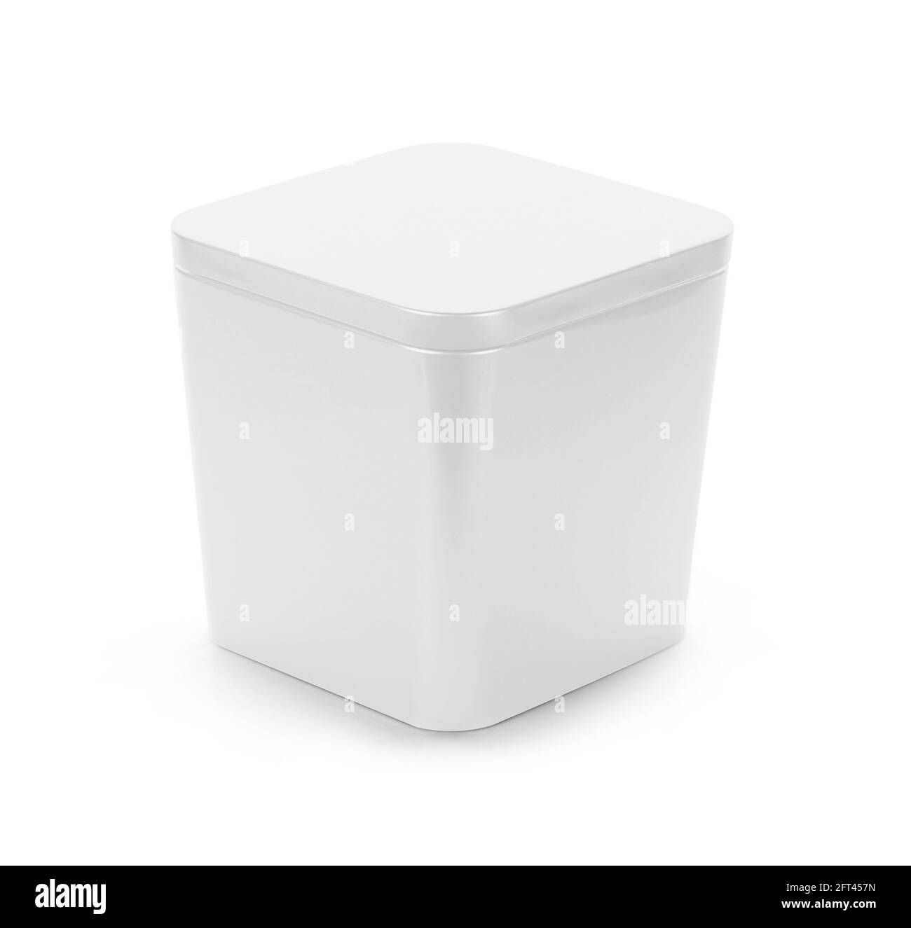 white box isolated on white background Stock Photo - Alamy