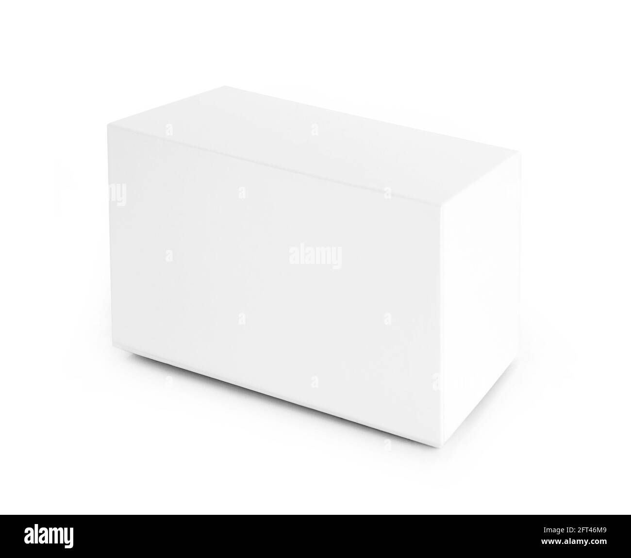 white box on white background Stock Photo - Alamy