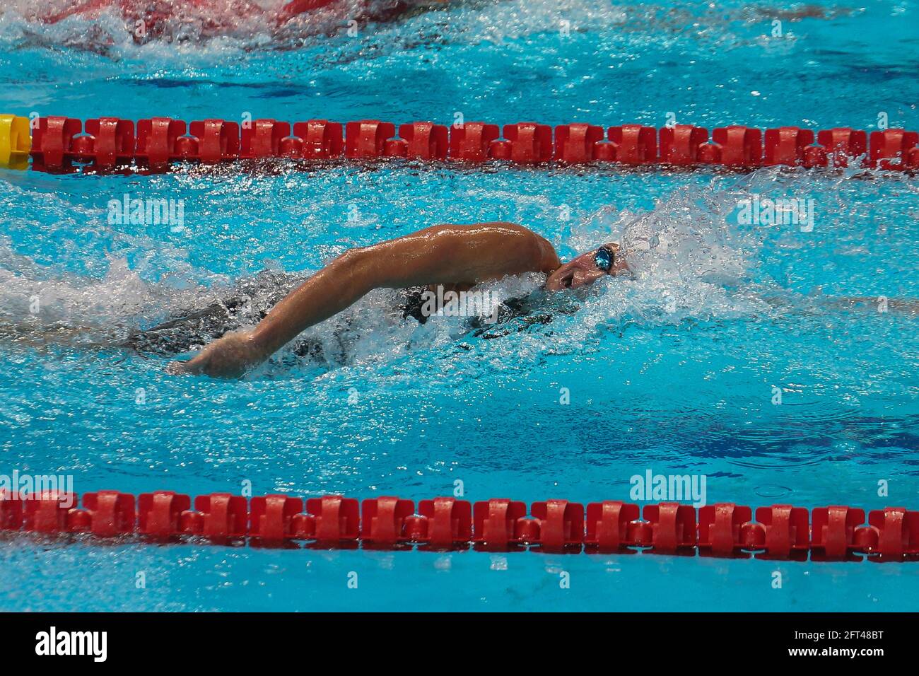 Charlotte Bonnet of France 200 M Freestyle Final during the 2021 LEN ...
