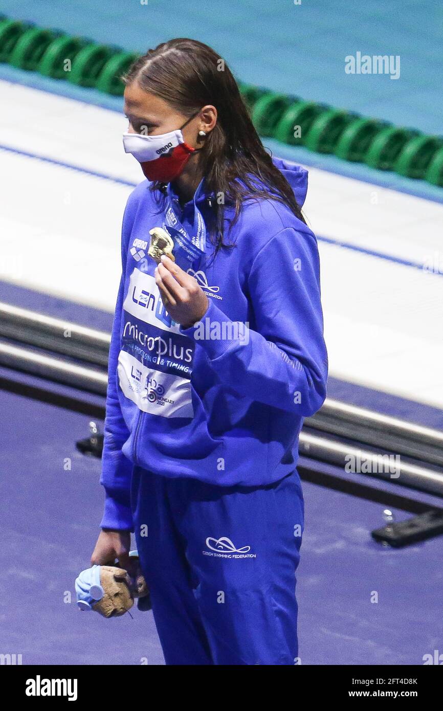 Barbora Seemanova of Republique Tcheque 200 M Freestyle Podium during ...