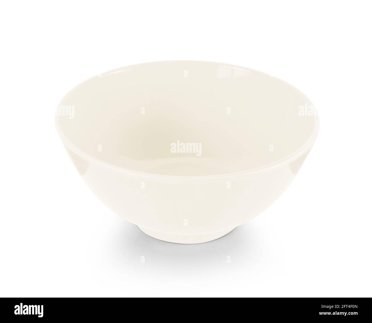 empty bowl isolated on white background Stock Photo - Alamy