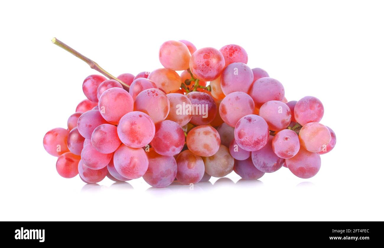 Grape isolated on white background Stock Photo - Alamy