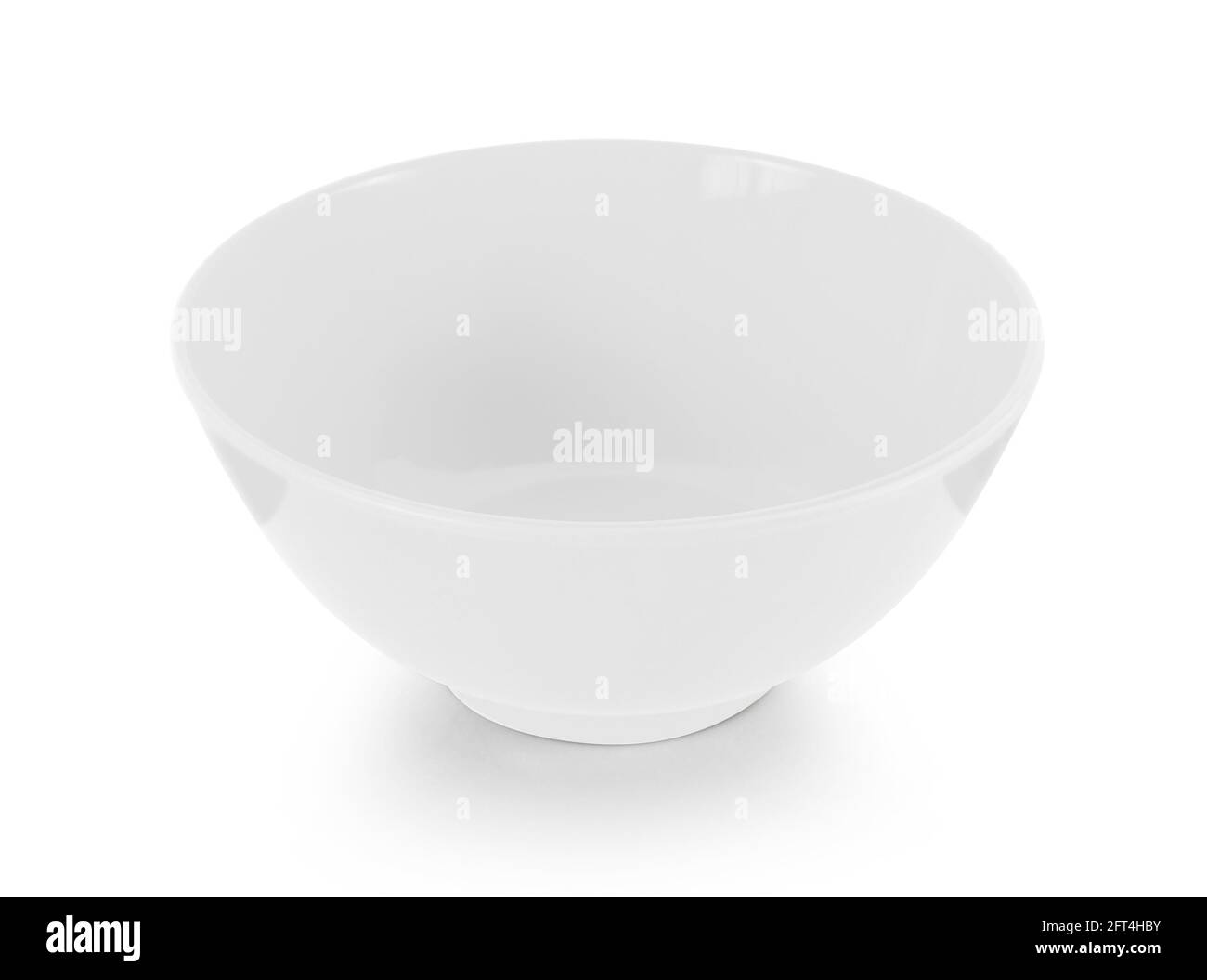 empty bowl isolated on white background Stock Photo - Alamy