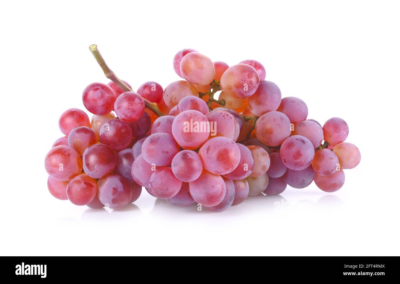Grape isolated on white background Stock Photo - Alamy