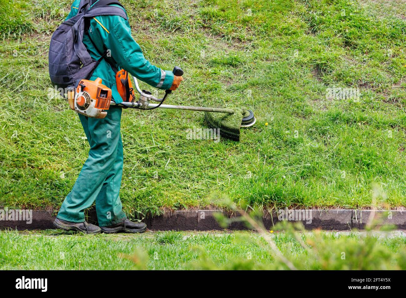 Industrial grass cutting machine hi-res stock photography and images ...