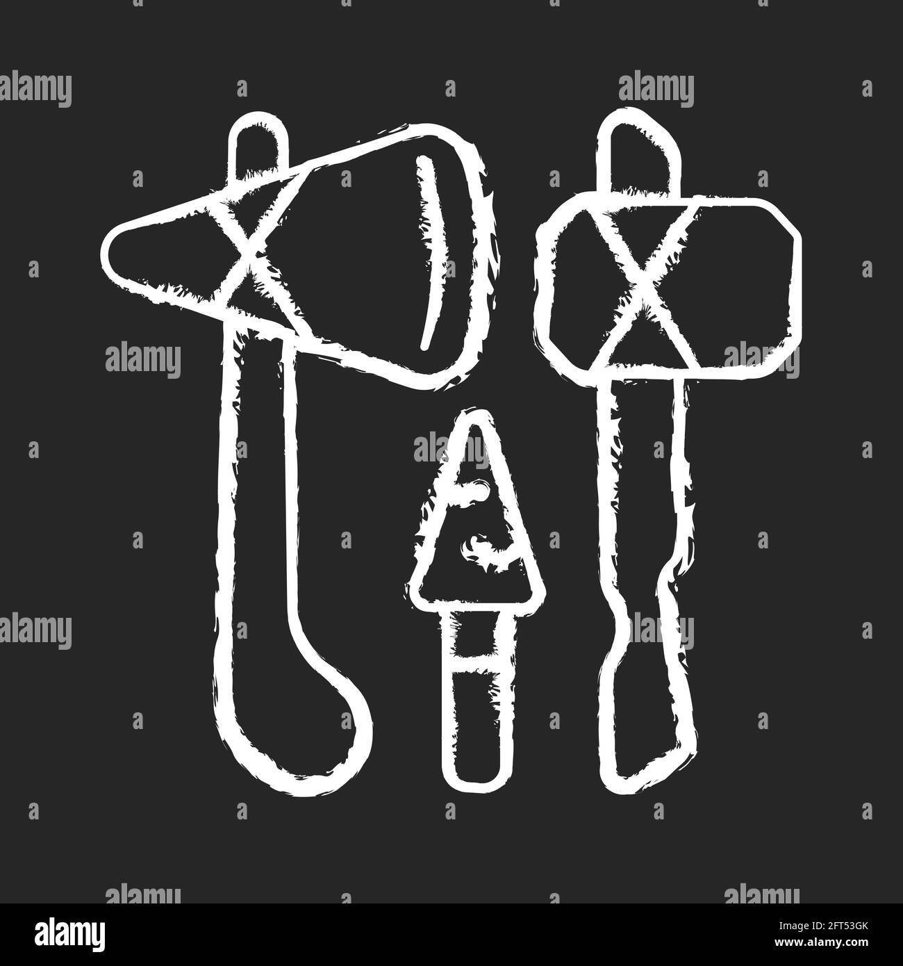 Hand axe paleolithic hi-res stock photography and images - Alamy