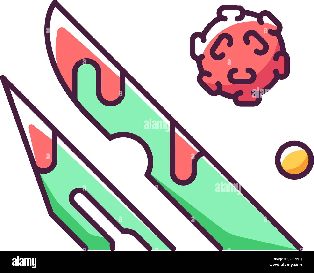 Sharps RGB color icon Stock Vector Image & Art - Alamy