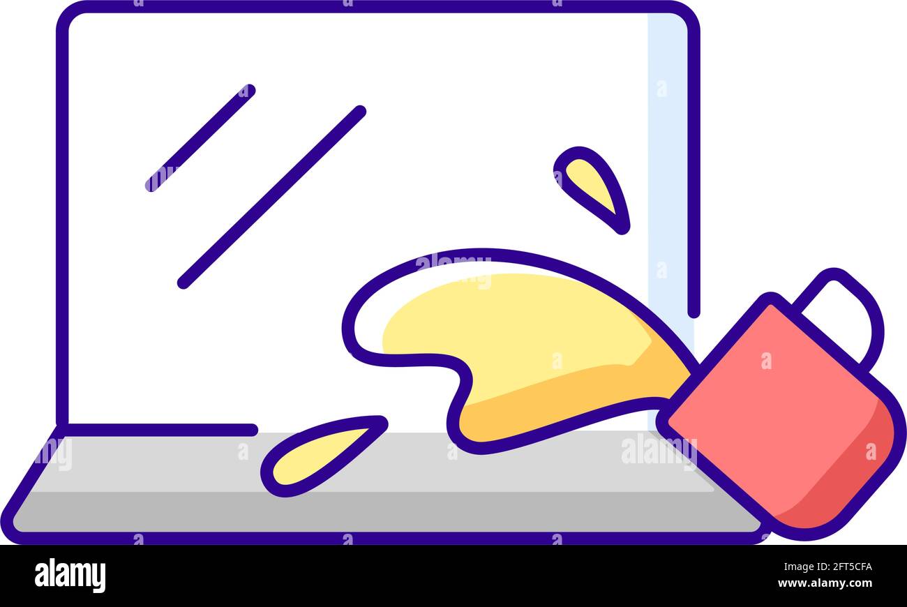 Water damage RGB color icon Stock Vector Image & Art - Alamy