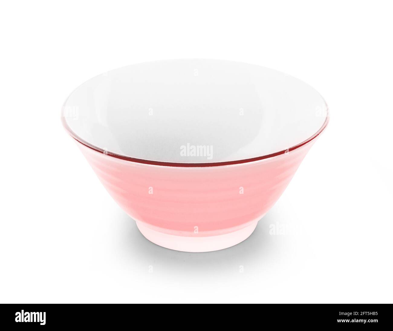 empty bowl isolated on white background Stock Photo - Alamy