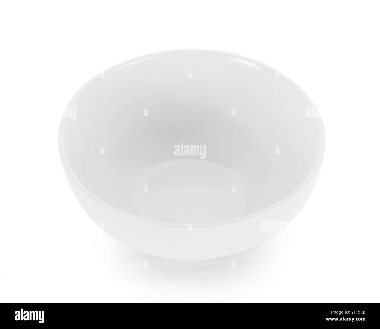 empty bowl isolated on white background Stock Photo - Alamy