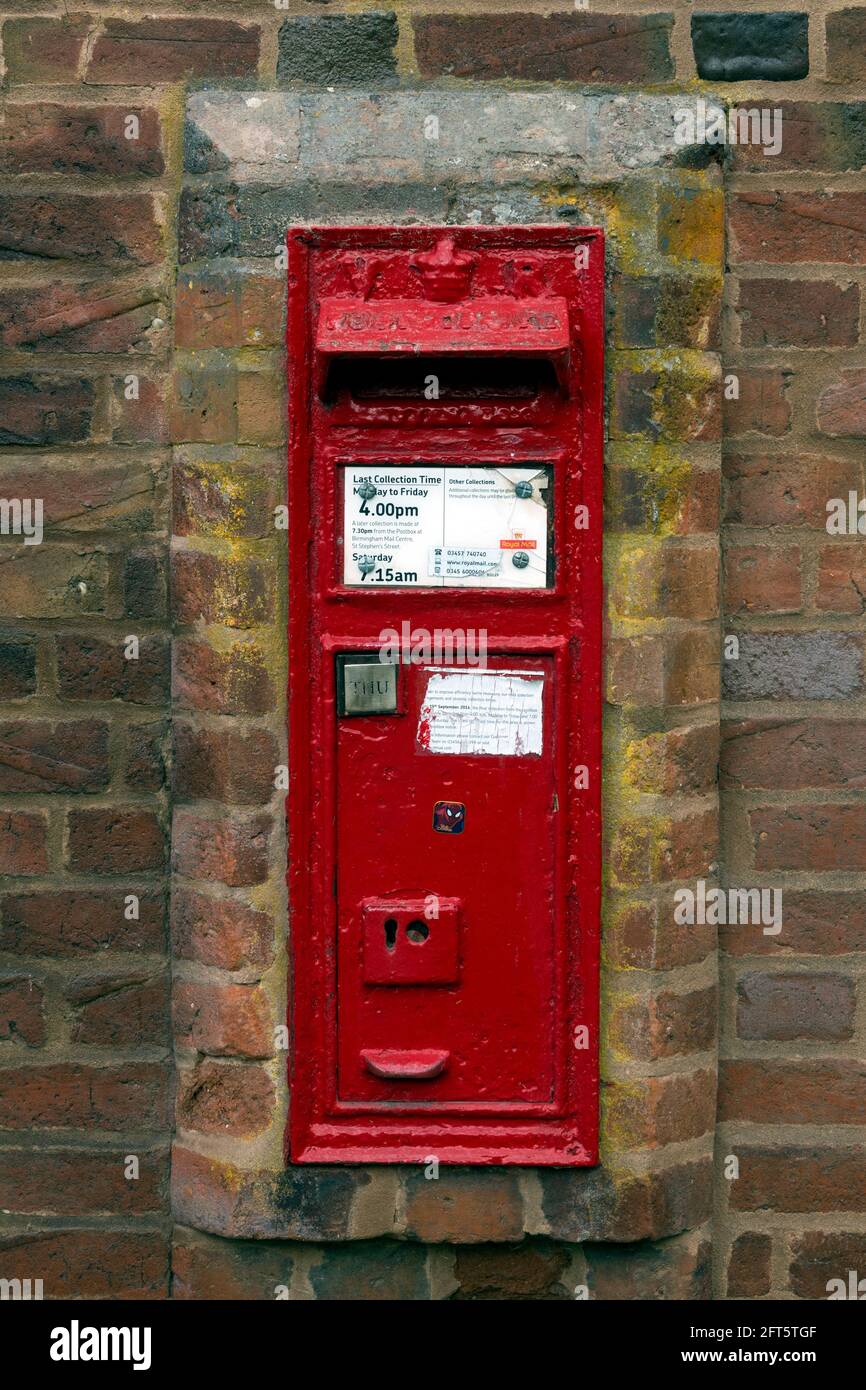 Victorian village post box hi-res stock photography and images - Alamy