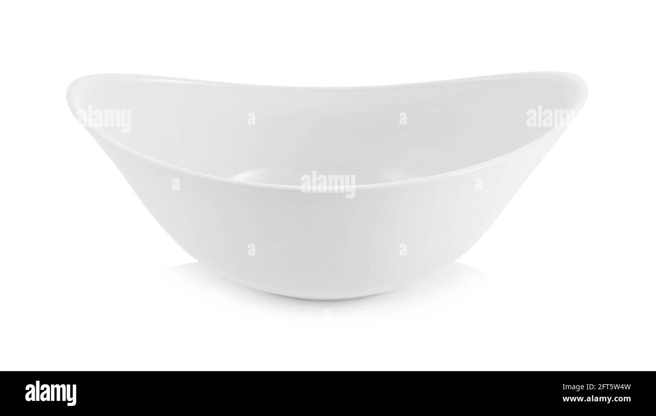 empty bowl isolated on white background Stock Photo - Alamy