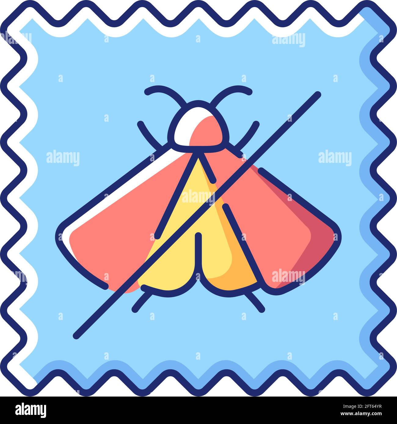 Tissue moth Stock Vector Images - Alamy