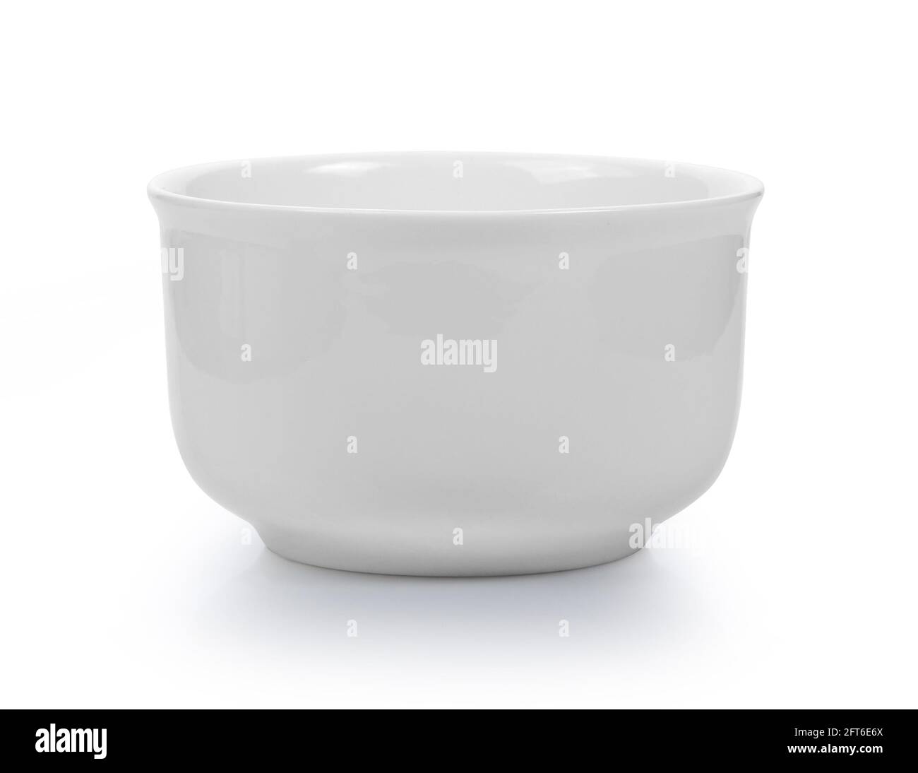 empty bowl isolated on white background Stock Photo - Alamy