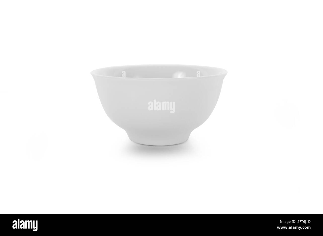 empty bowl isolated on white background Stock Photo - Alamy