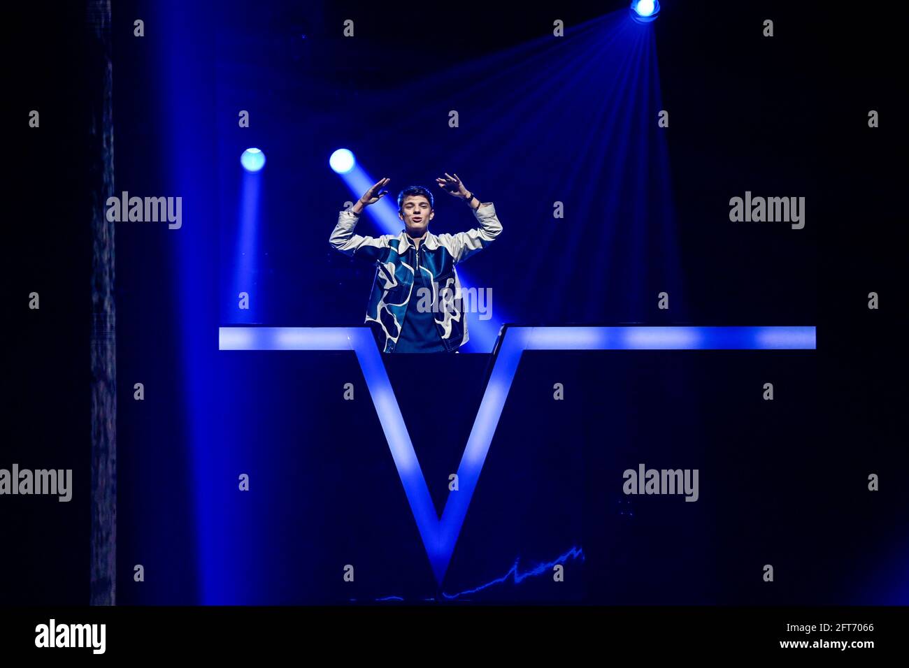 Rotterdam, The Netherlands. 21st May, 2021. Pieter Gabriel during the ...