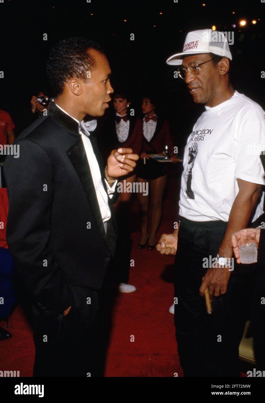 Sugar Ray Leonard and Bill Cosby in Las Vegas for Vindication In Vegas ...
