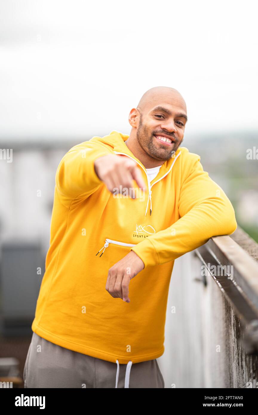Hamburg, Germany. 21st May, 2021. Kasim Edebali, American football pro ...