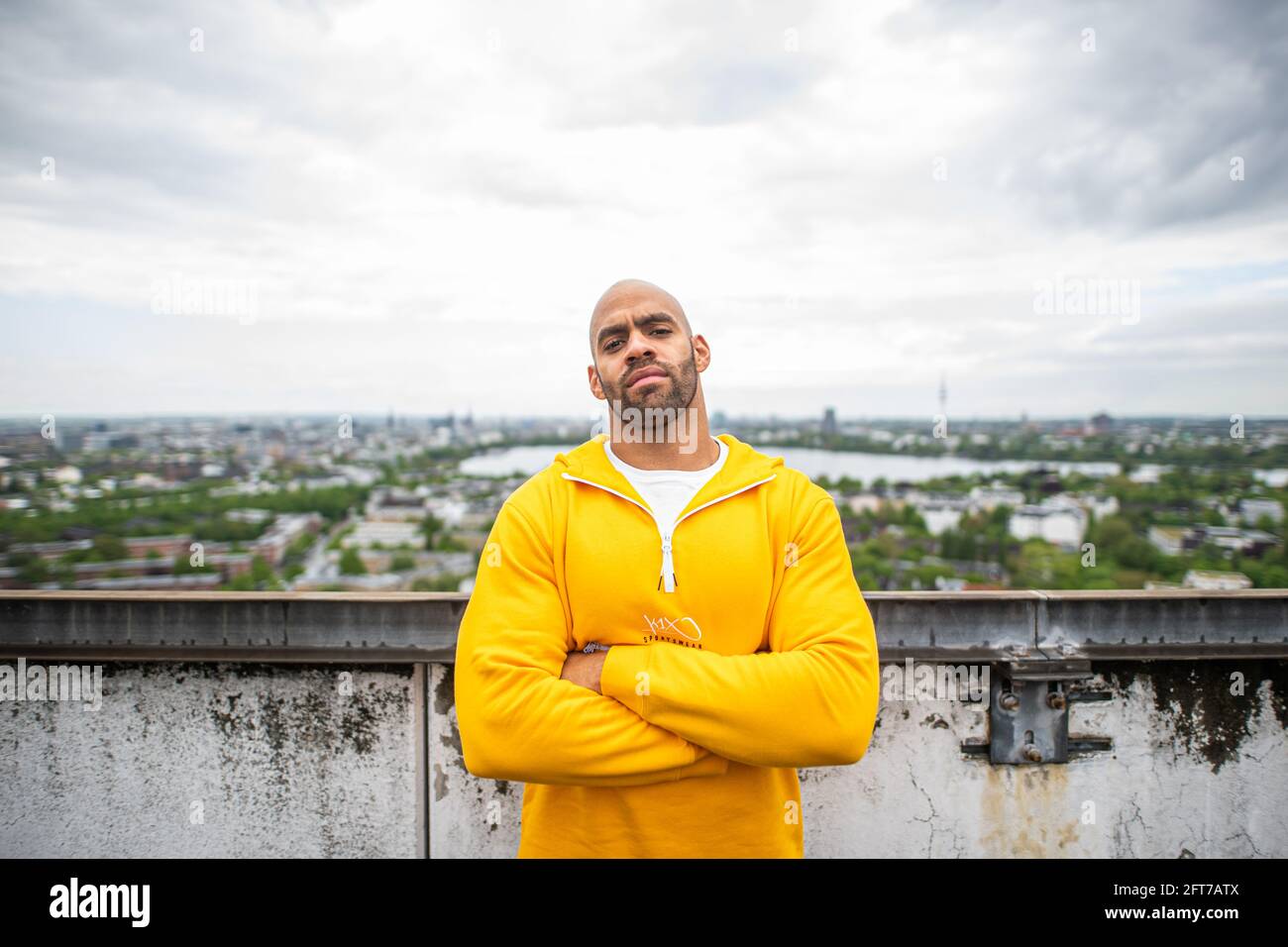 Hamburg, Germany. 21st May, 2021. Kasim Edebali, American football pro ...