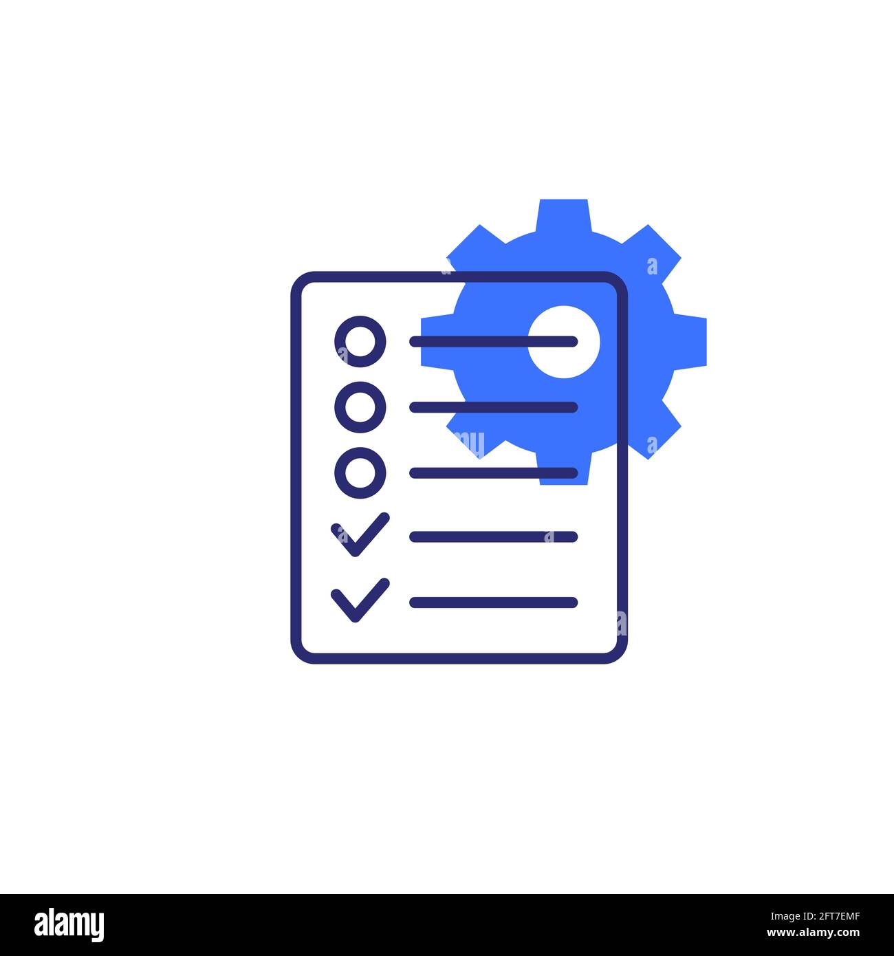 Project checklist planning productivity Cut Out Stock Images & Pictures ...