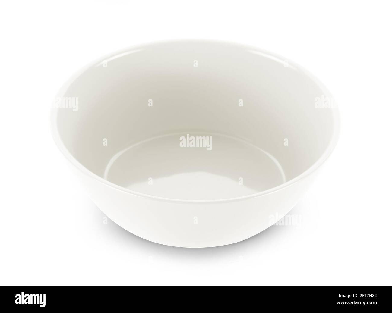empty bowl isolated on white background Stock Photo - Alamy