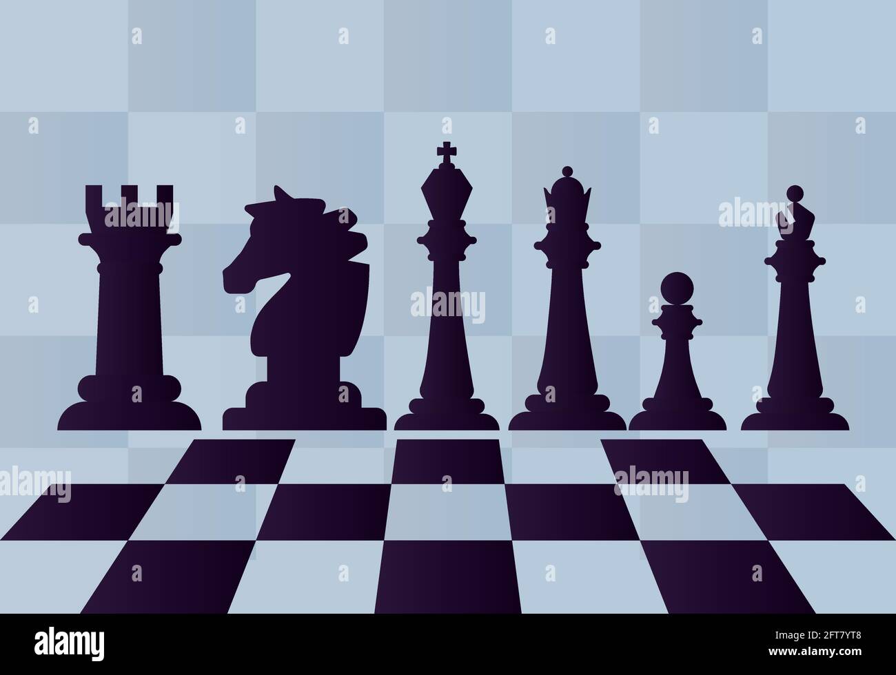 Number chess pieces Stock Vector Images - Alamy