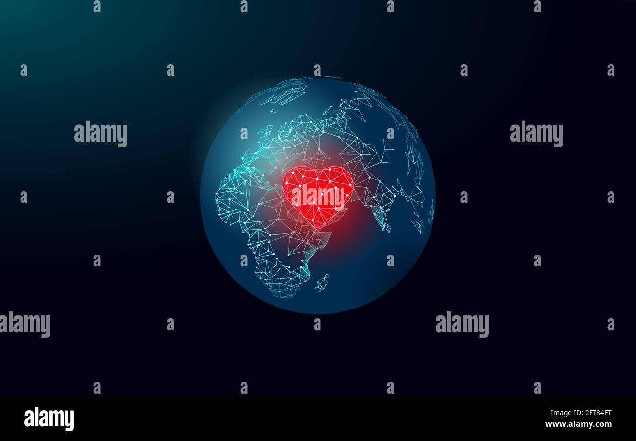 3d globe earth vector hi-res stock photography and images - Alamy